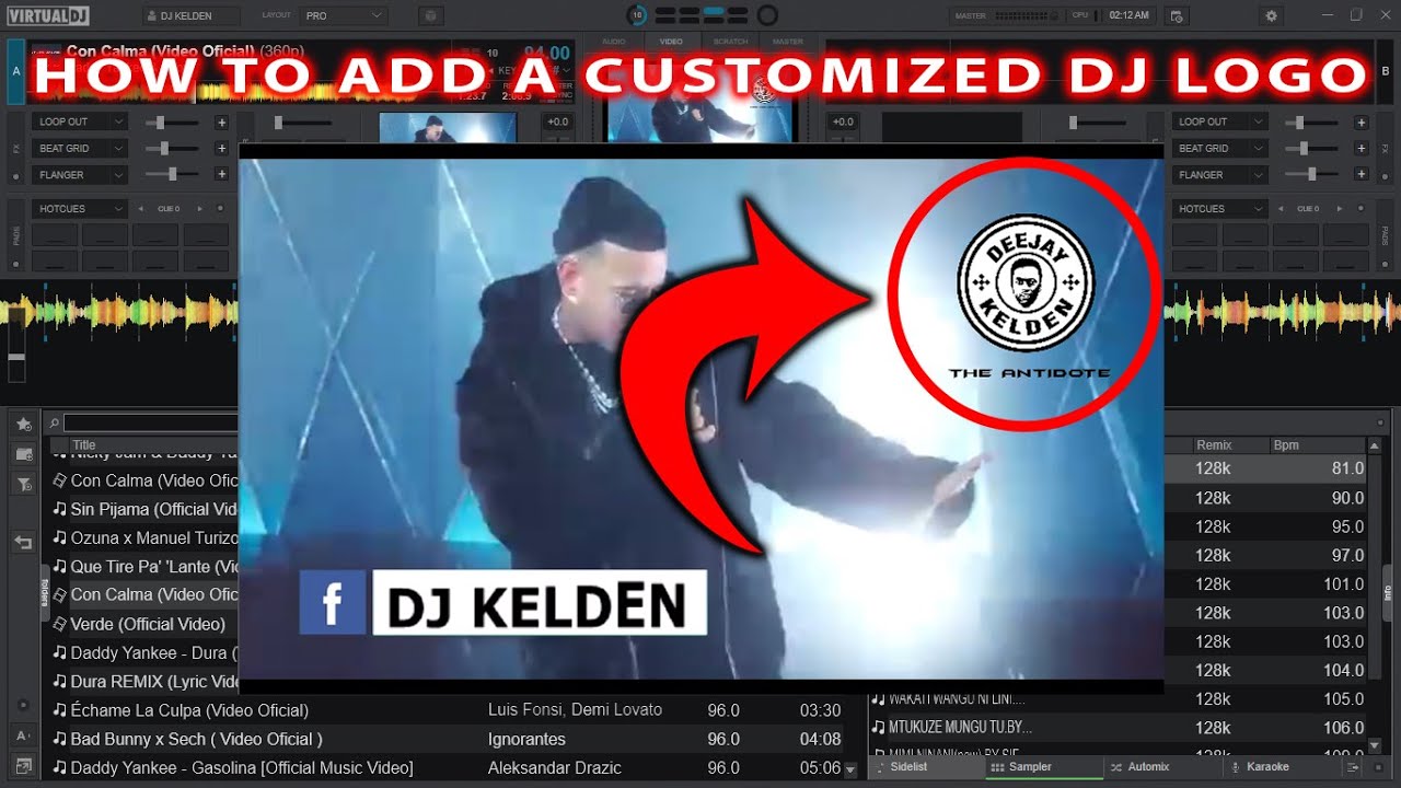 HOW TO ADD A CUSTOMIZED DJ LOGO AND HOW TO REMOVE VIRTUAL DJ LOGO 2020/2021 - YouTube