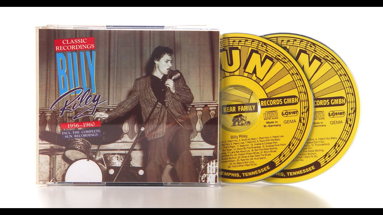 Billy Lee Riley - Classic Recordings 1956-1960 (2-CD) - Bear Family ...