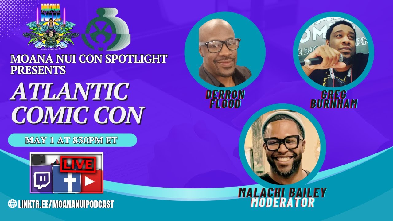 Moana Nui Con Spotlight Presents Atlantic Comic Con - YouTube