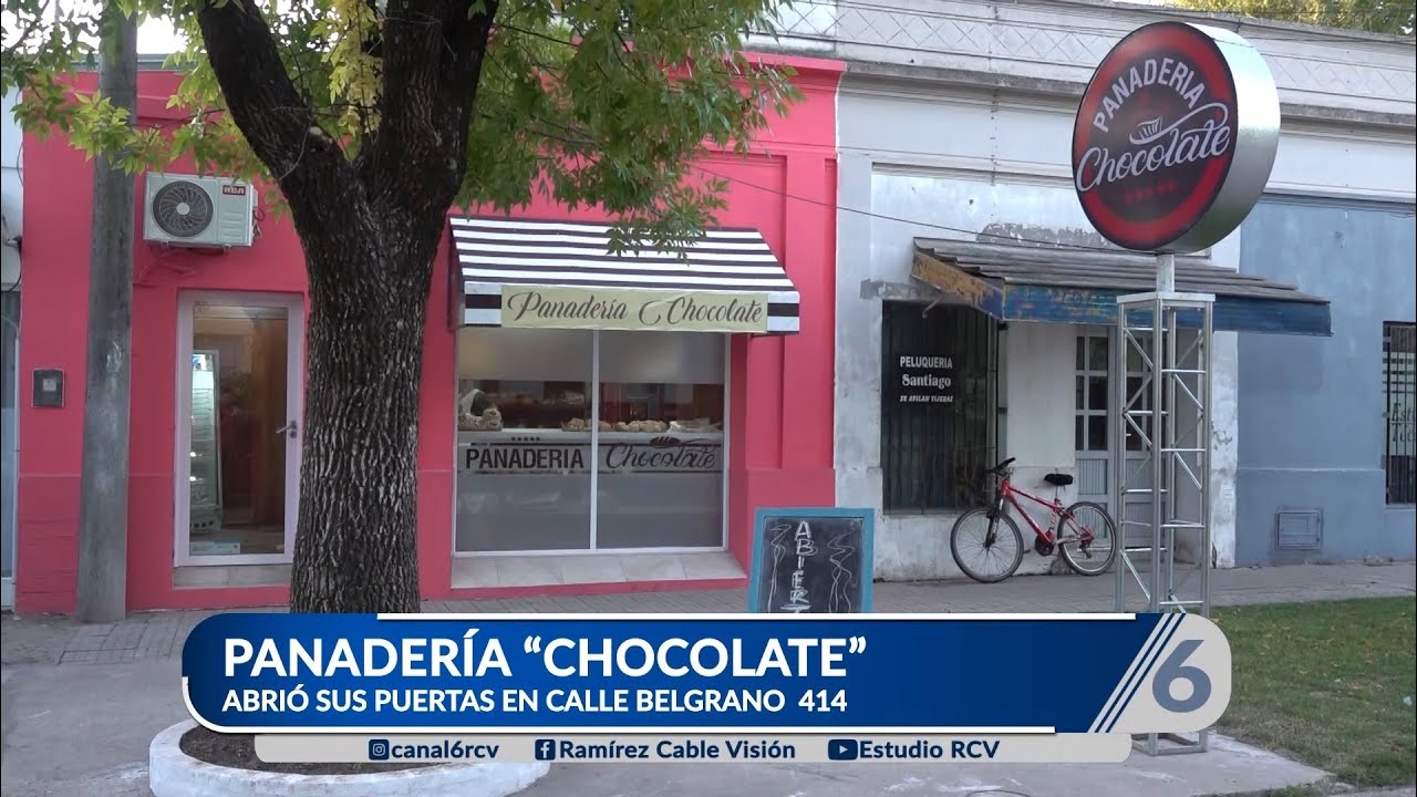 Panadería "Chocolate" abrió sus puertas en Ramírez - YouTube