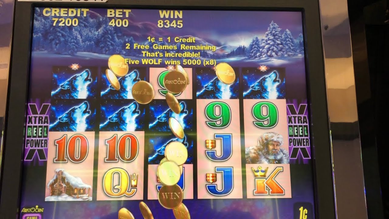 TimberWolf Slot Machine Jackpot Bonus video - YouTube