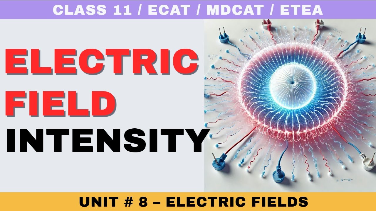 Electric Field Intensity | Unit#8 Electric Fields | Class 11 Physics ...