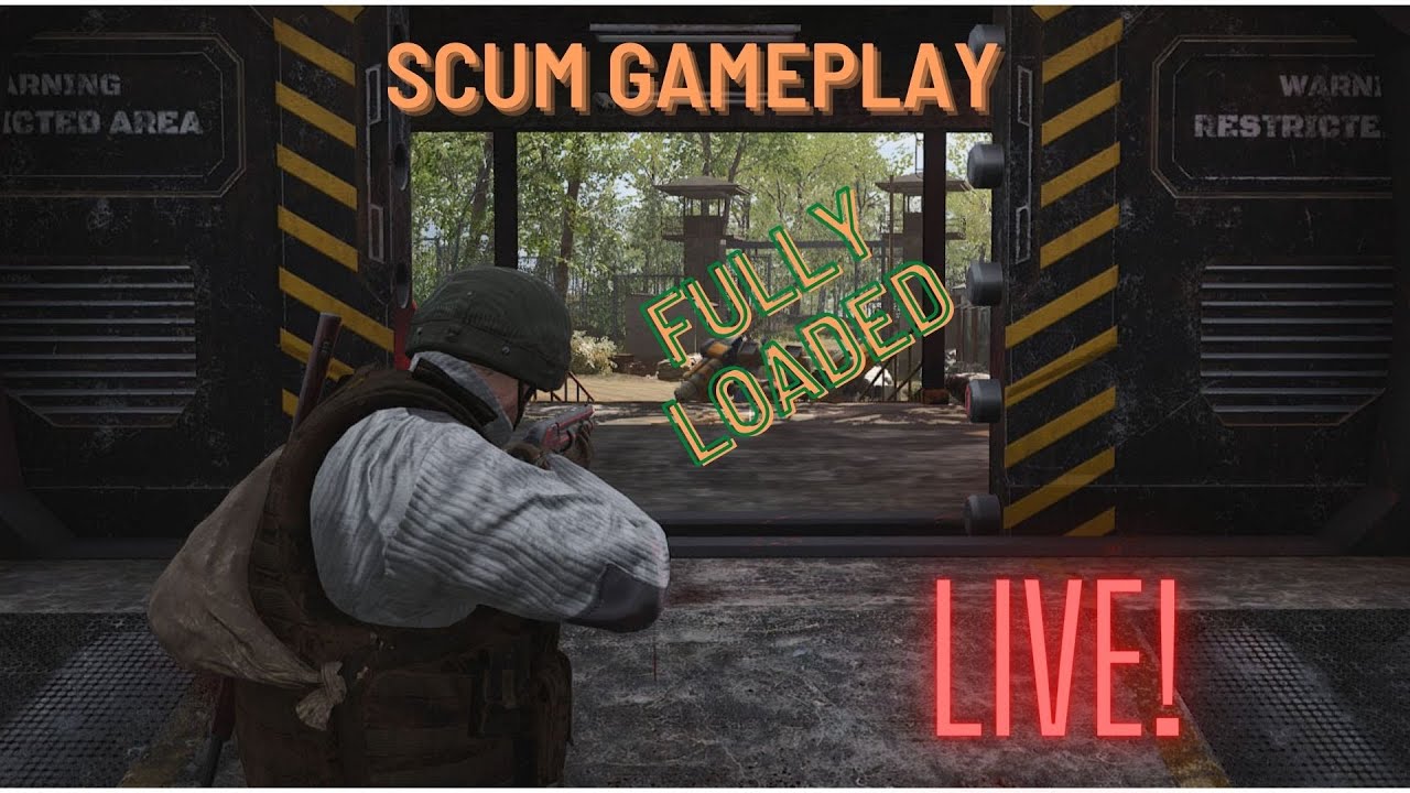 Scum Gameplay! We Are live! Lets Play Scum! Maybe We Raid, Maybe We Get ...