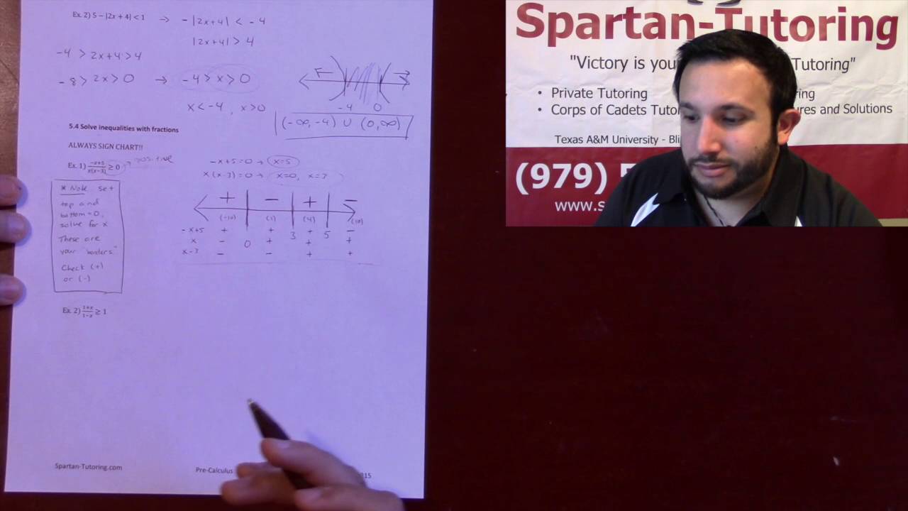 Solve Inequalities With Fractions YouTube Solve Inequalities With Fractions YouTube