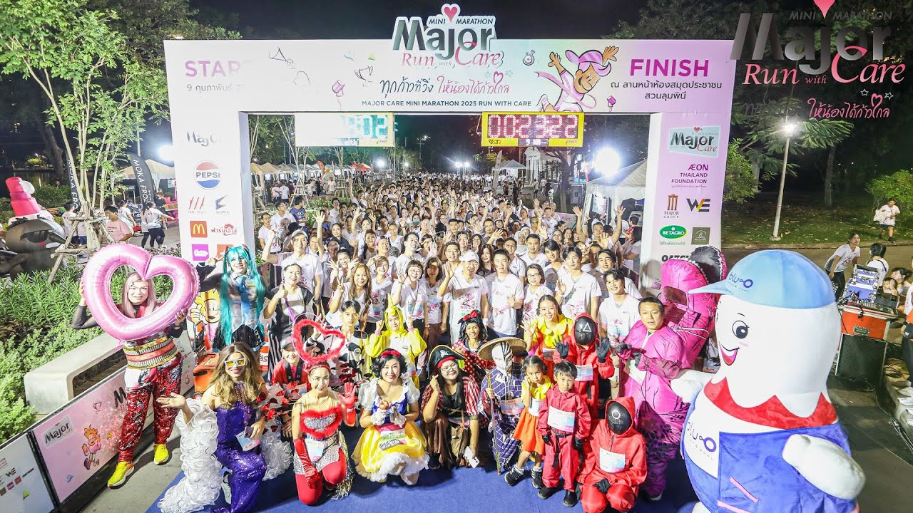 Major Care Mini Marathon 2025 Run with Care - YouTube
