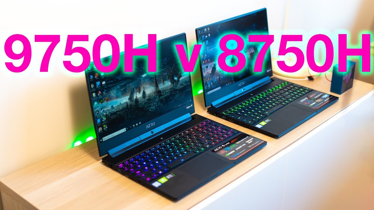 Intel i7 9750H v 8750H - Gaming Review, Benchmarks - 9th Gen Aero 15 ...