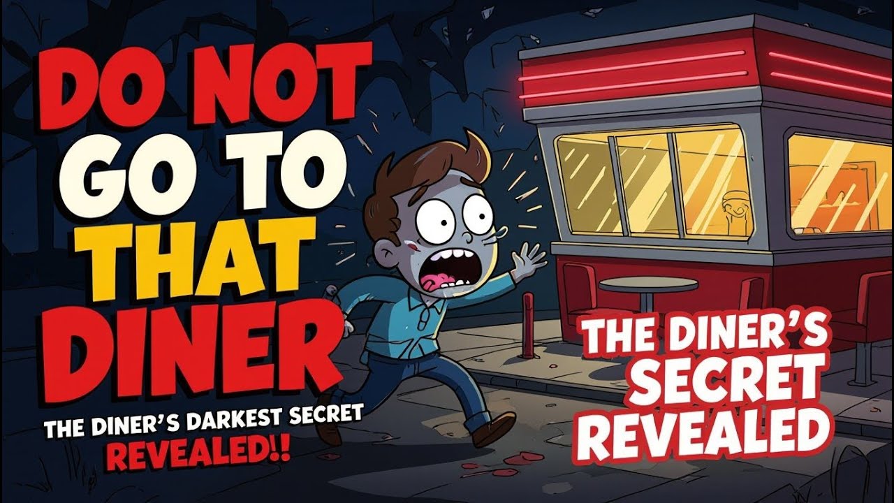 TRUE DINER ANIMATED HORROR STORY #animatedhorrorstories - YouTube
