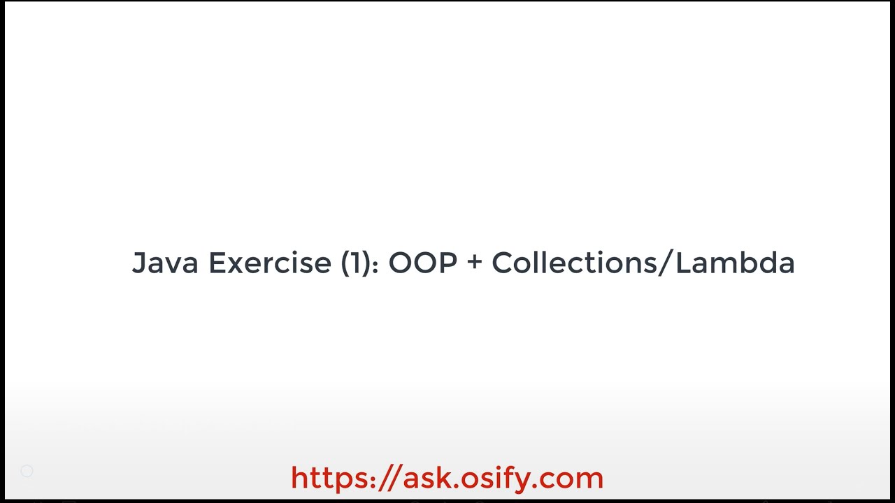 Java Exercise 1: Music Tracks / Playlist - YouTube