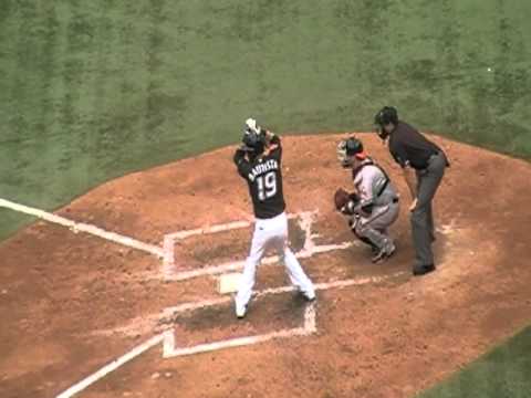 Jays Game VS Orioles - Bautista hits foul out the stadium! -9/25/2010
