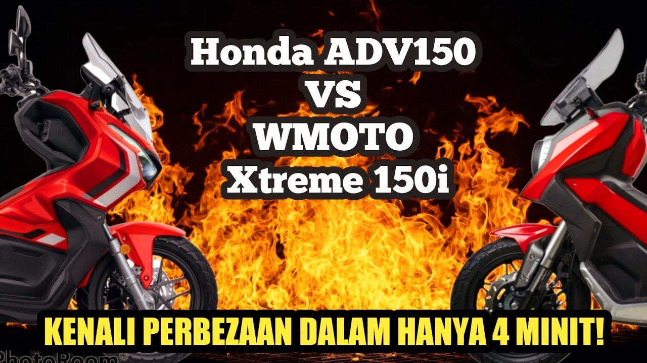 Honda ADV150 VS WMOTO Xtreme 150i | QUICK COMPARISON - YouTube