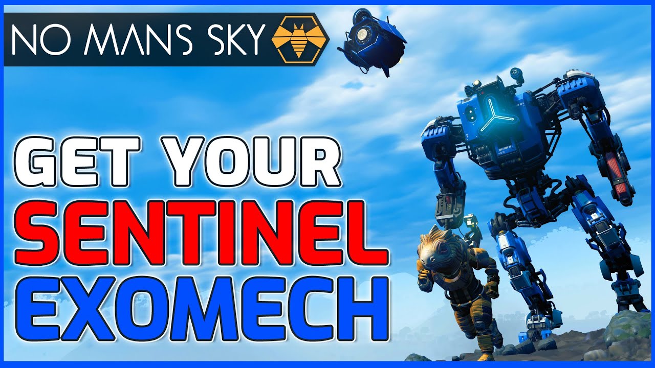 The HARDFRAME EXOMECH & Sentinel Drone - How To Get One! No Mans Sky ...