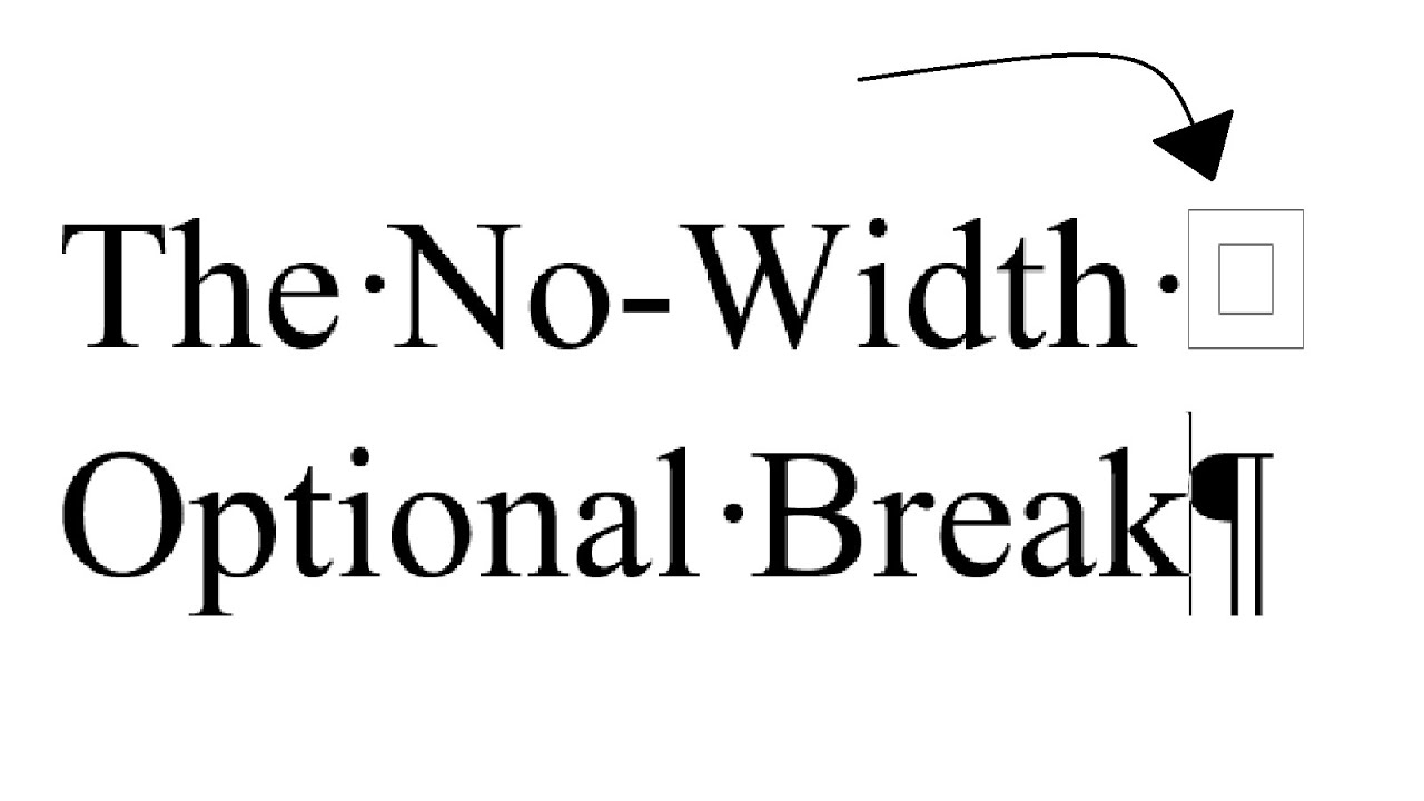 How To Deal With Weird Line Breaks In Word The No Width Optional Break YouTube how-to-deal-with-weird-line-breaks-in-word-the-no-width-optional-break-youtube