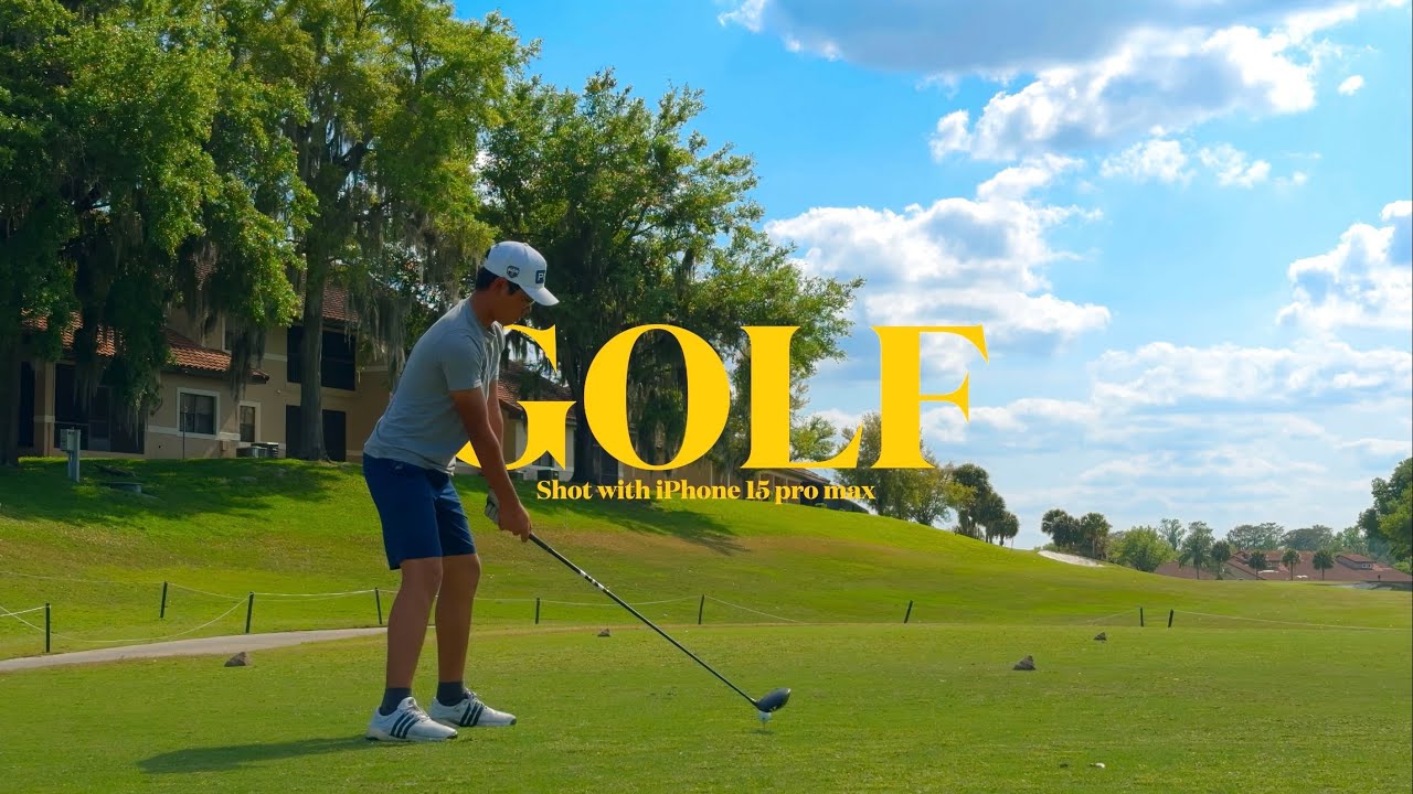 GOLF but its cinematic [shot with iPhone 15 pro] - YouTube