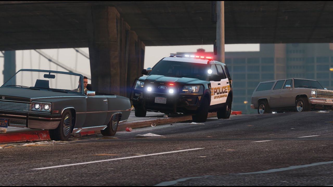 GTA 5 LSPDFR #023 Davis Patrol "No Commentary" - YouTube