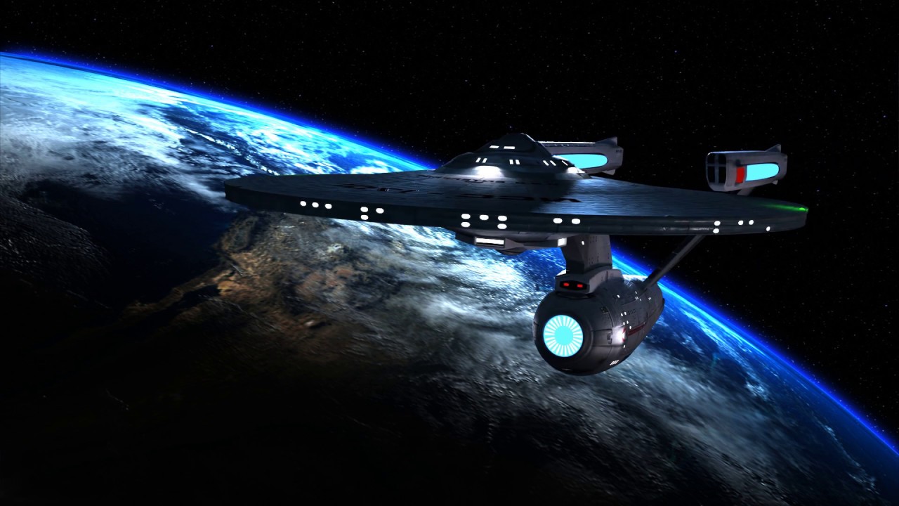 blender cycles star trek spaceship - YouTube