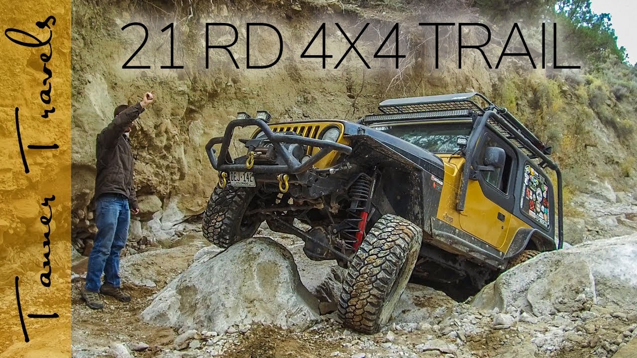 21 ROAD 4x4 Trail - The best trail in Western Colorado - Part 1 4K ...