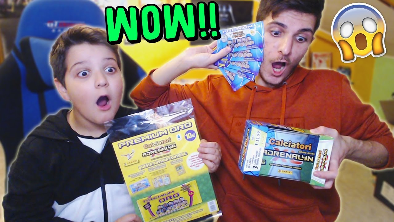 BUSTINA PREMIUM ORO + TIN BOX + 5 SPECIALI!! - Adrenalyn XL 2021 - YouTube