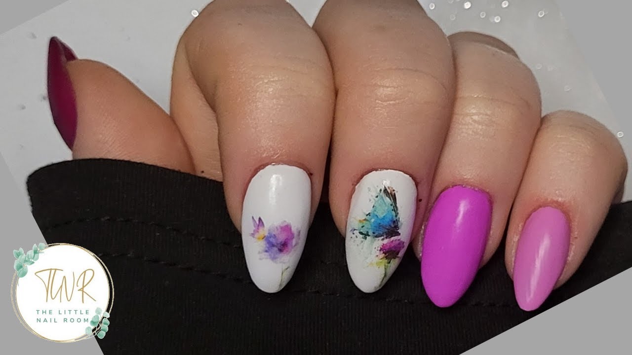 Polygel Nails | Doing My Own Nails | Simple Polygel Nail Designs - YouTube