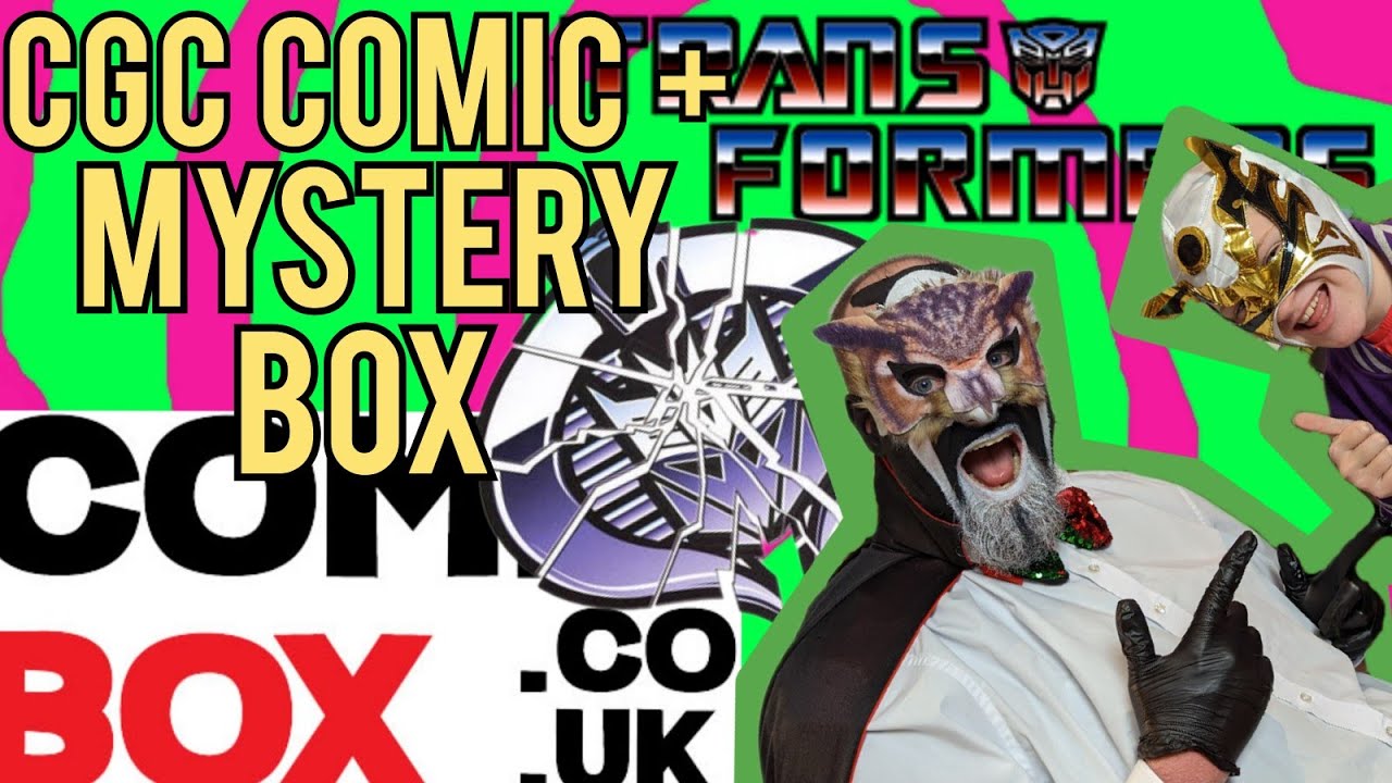 CGC Comic & Comic-box.co.uk Transformers Mystery Box - YouTube