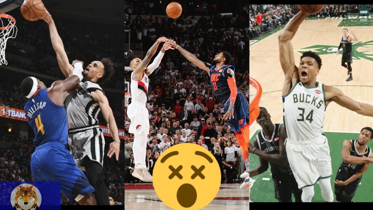 NBA Top 10 mejores jugadas de los Playoffs 2019| Primera Ronda| - YouTube