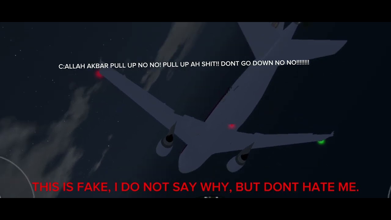 Thai flight 368 (fake btw) - YouTube