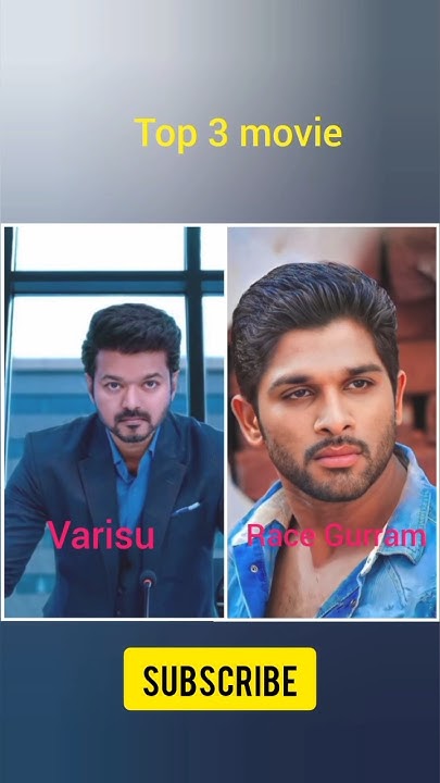 VIJAY THALAPATHY🆚️ ALLU ARJUN💥 || TOP 10 MOVIES | #SHORTS - YouTube