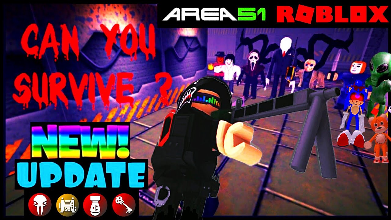 Roblox SURVIVE AREA 51 - Execution Room, Atomic Bomb, Cleaner Two ...