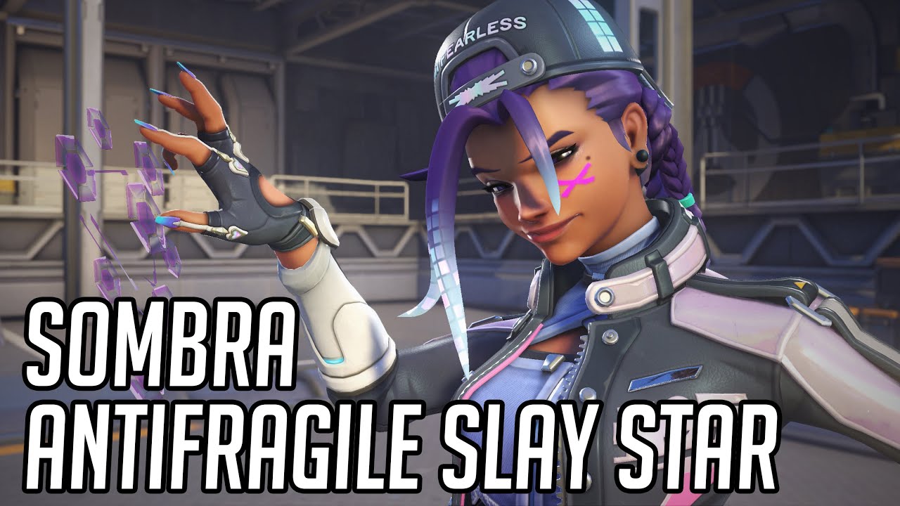 Sombra "ANTIFRAGILE Slay Star" LE SSERAFIM Skin Showcase - Overwatch 2 ...