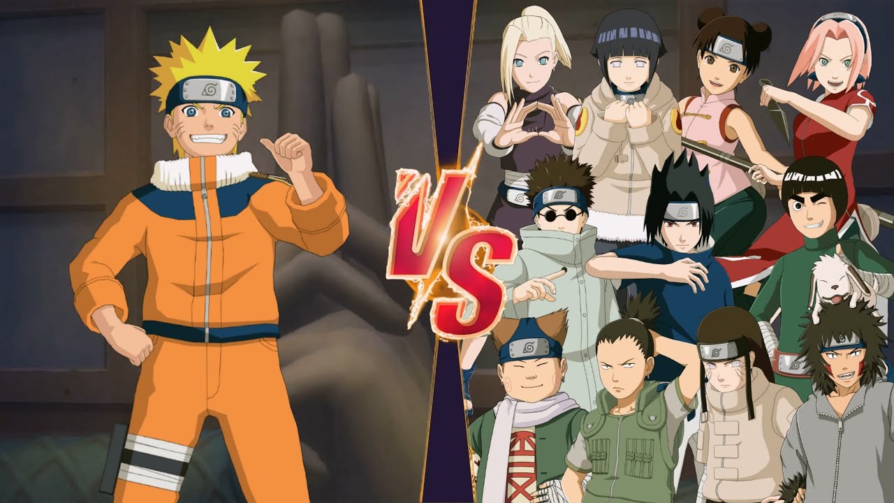 Naruto VS Konohagakure no Sato Low ninja Marathon battle NARUTO X ...