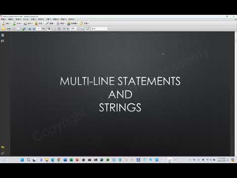 第三屆【Python Deep Dive 1】Week 1 - A Quick Refresher - Basics Review（上 ...