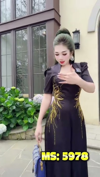 🎀 MS: 6078🎀XƯỞNG THIẾT KẾ DẠ HỘI TRUNG NIÊN CAO CẤP 📞 0778.729.982 - YouTube