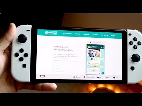 How To Get WhatsApp On Nintendo Switch!