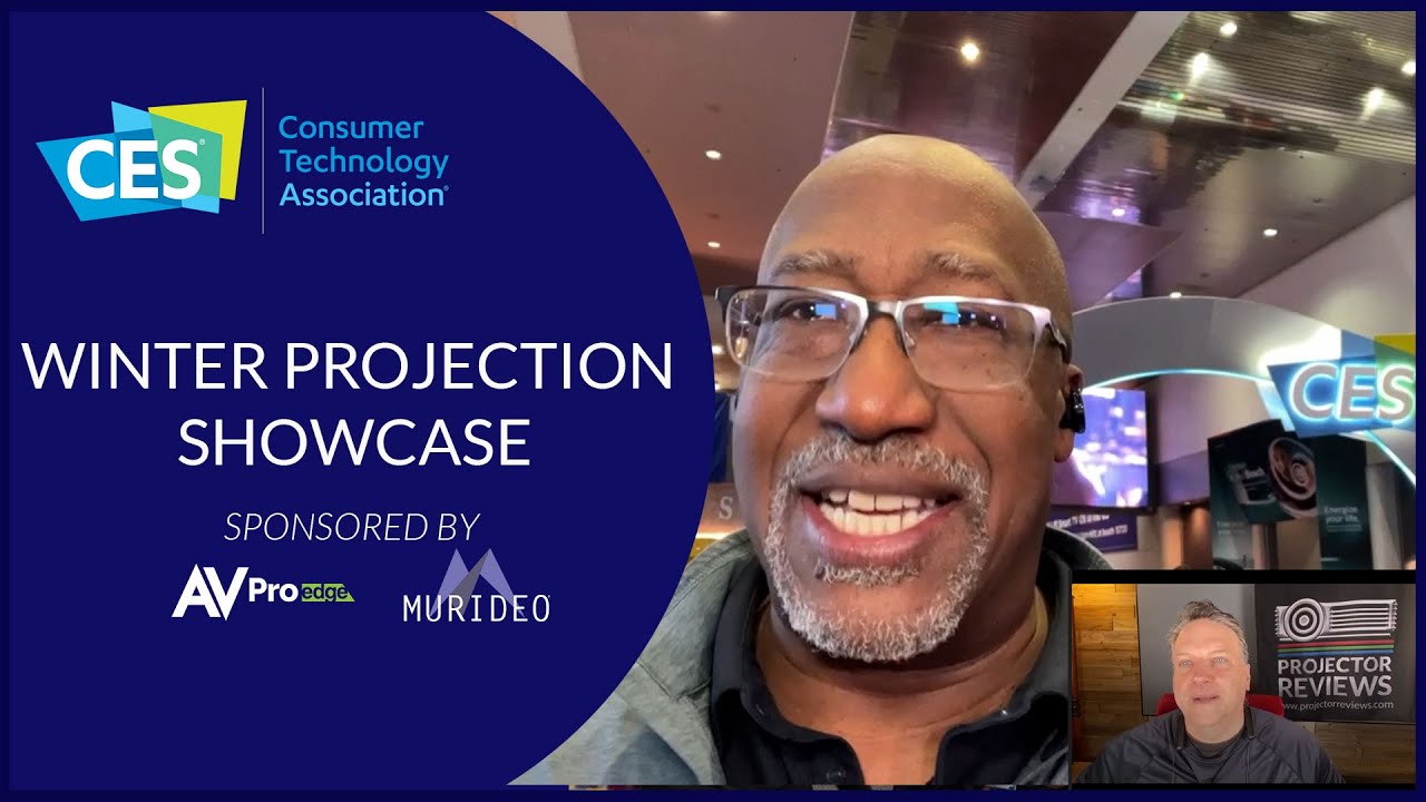 While massive flat panels dominated CES 2024, notable new projectors ...