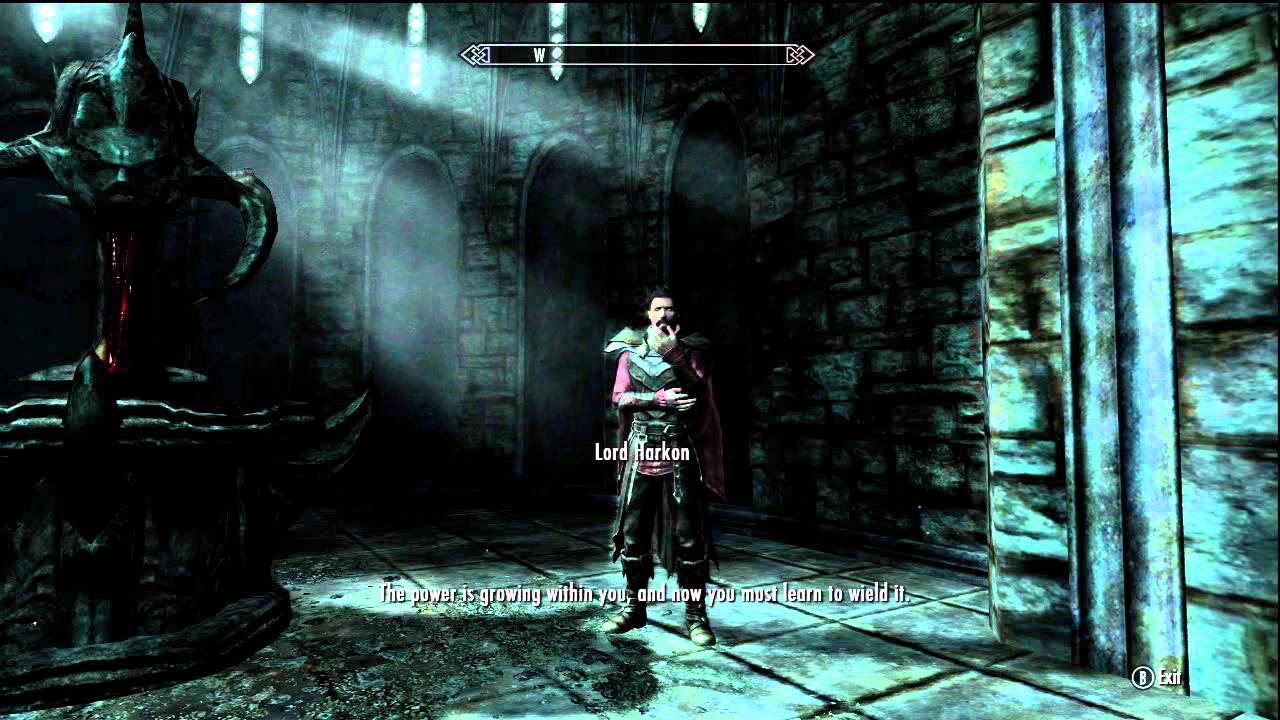 The Elder Scrolls V Skyrim: Dawnguard Gameplay - Turning into a Vampire ...