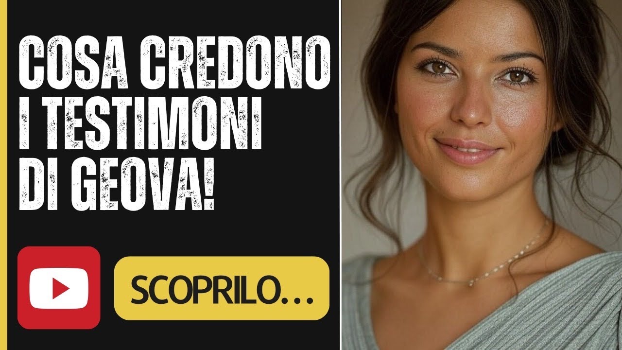COSA CREDONO DAVVERO I TESTIMONI DI GEOVA? TUTTA LA VERITÀ! - YouTube