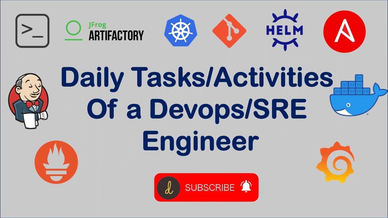 Daily Activities Of a Devops/SRE Engineer | Daily Tasks Of a Devops/SRE Engineer | 1 - YouTube