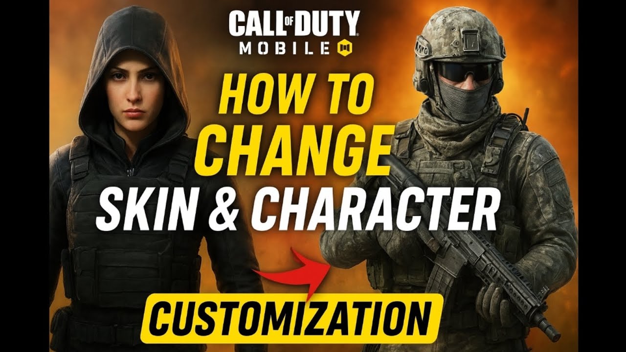 How To Change Character, Gun Skin e.t.c. Complete Guide | CODM || FOR U ...