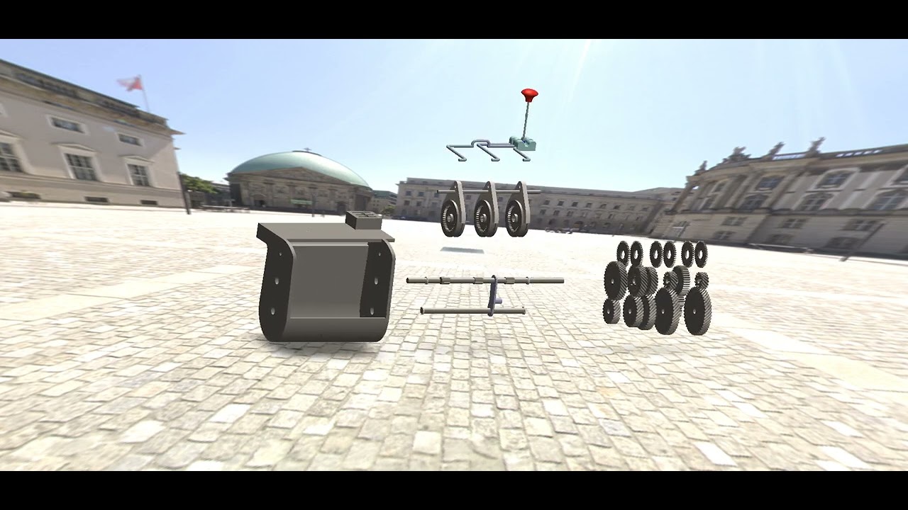 Vista Explosionada Caja de Transmisión de SolidWorks - YouTube