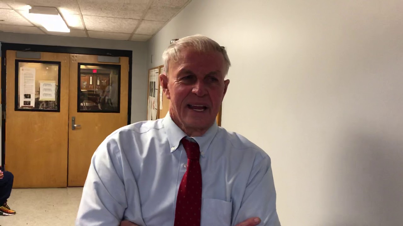 St. John’s basketball coach Bob Foley talks about the Pioneers topping ...