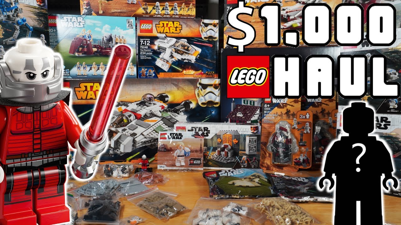 Massive LEGO Star Wars Haul (Rare Sets!) - YouTube
