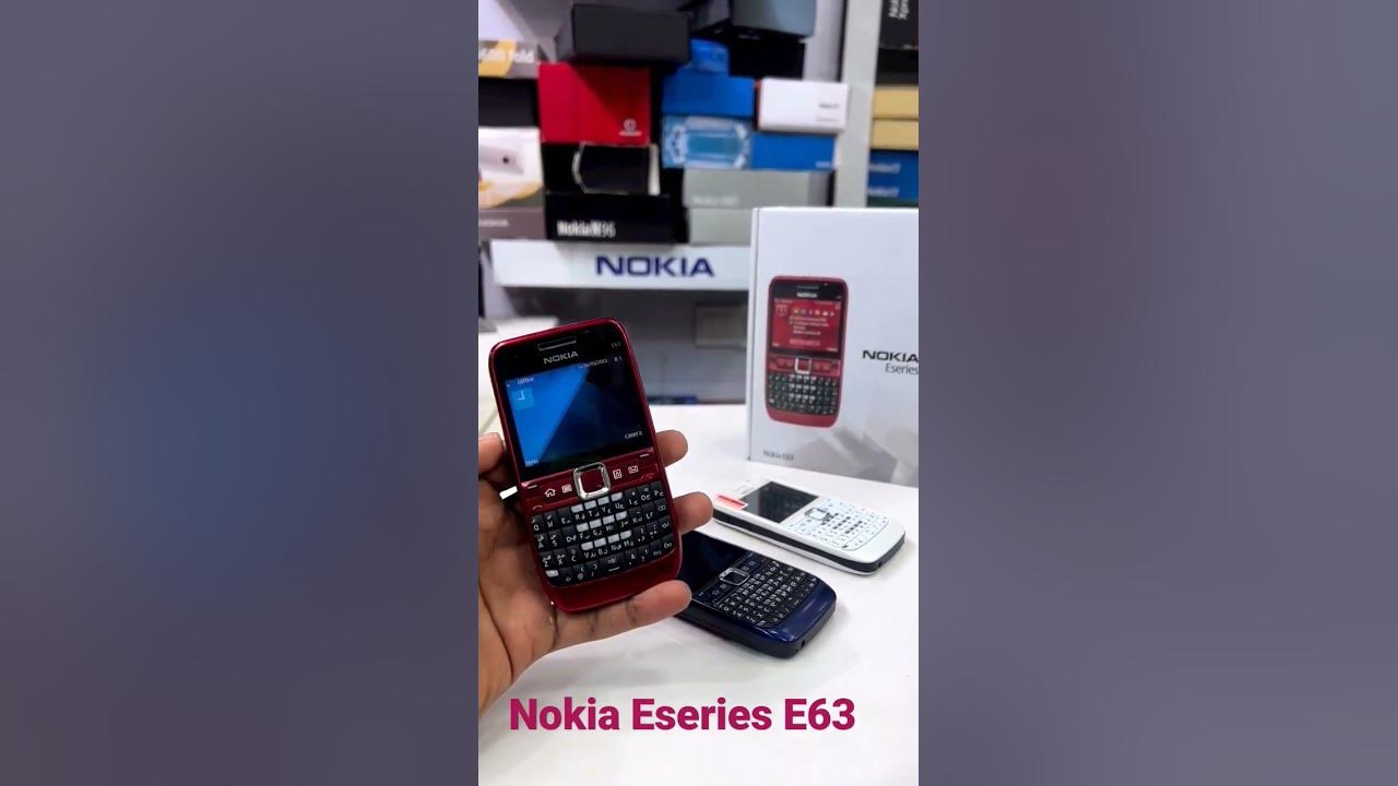 Nokia Eseries E63 - YouTube