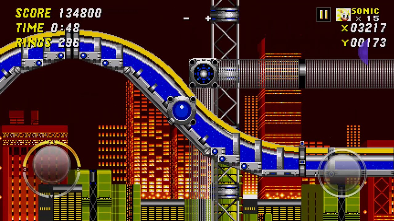 Sonic 2 debug mode / race tails - YouTube