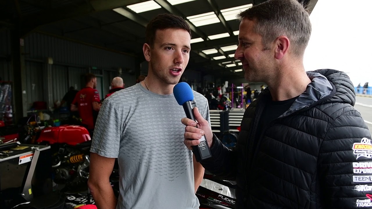 Andrew Irwin joins PBM Team at Knockhill test - YouTube