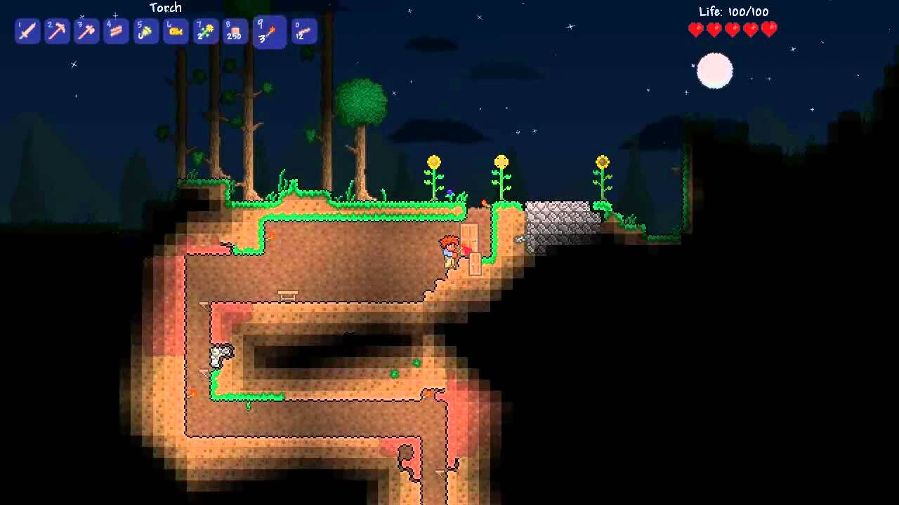 Terraria Basics Part 3: Mining Tips - YouTube