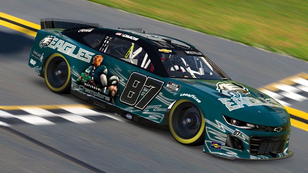 Go Birds! || iRacing NASCAR A Fixed at Daytona International Speedway ...