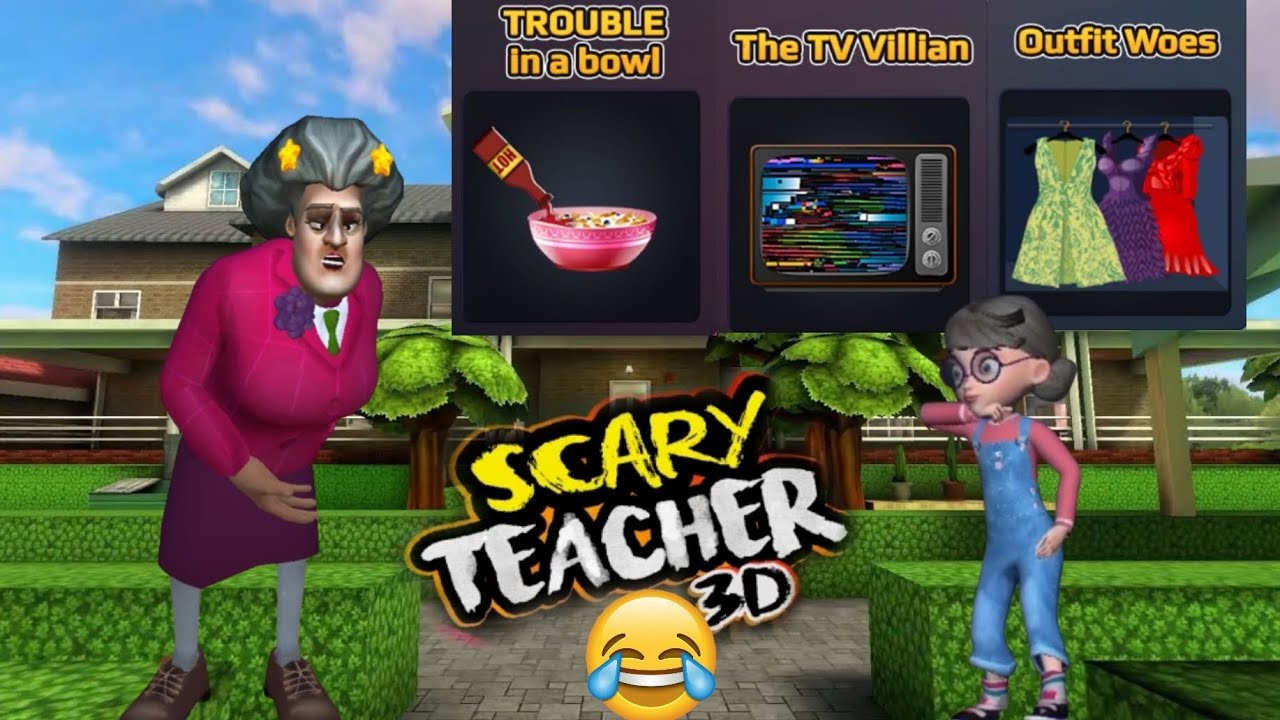 Very easy to play...Scary teacher 3d / part: 1 - YouTube