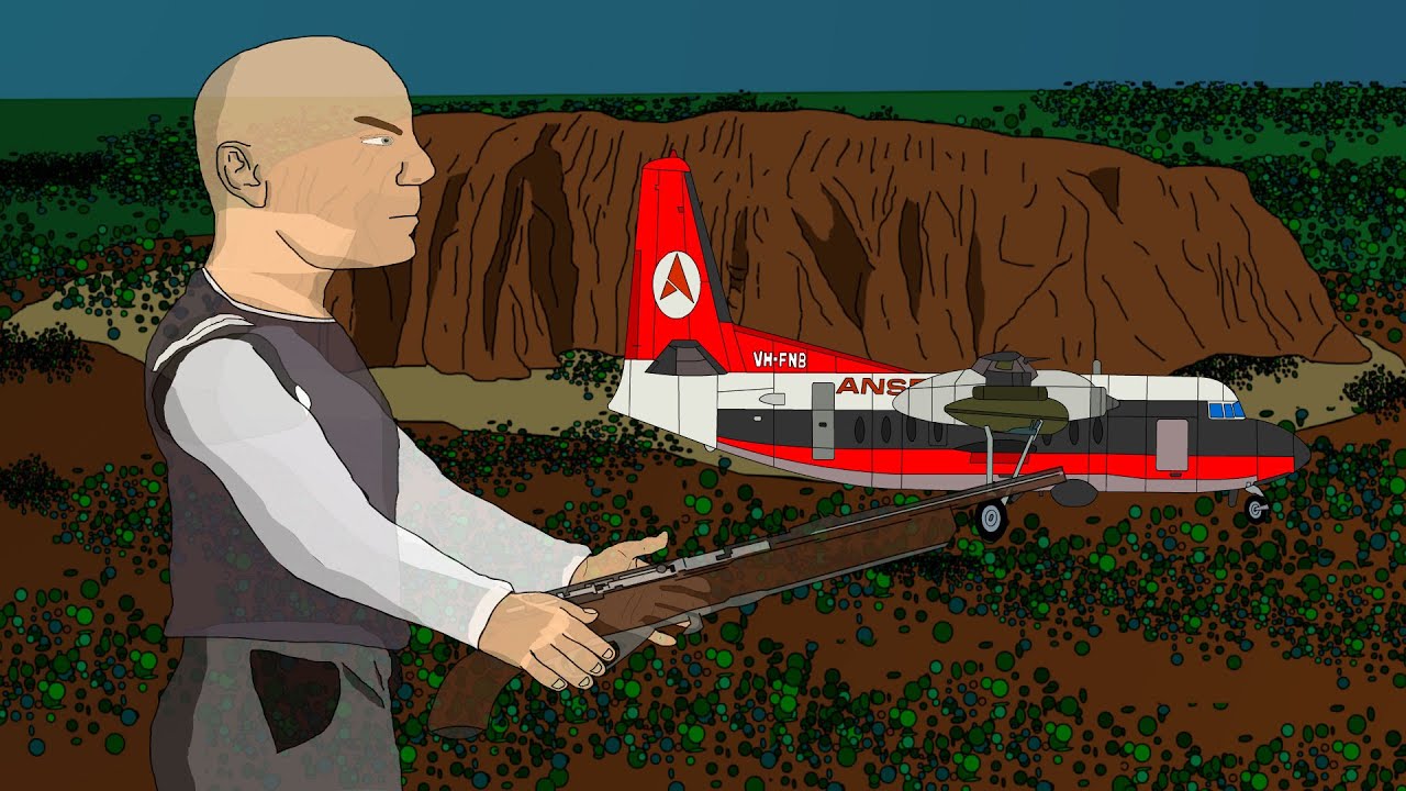 The Red Centre Hijack - True Animated Horror Story - YouTube