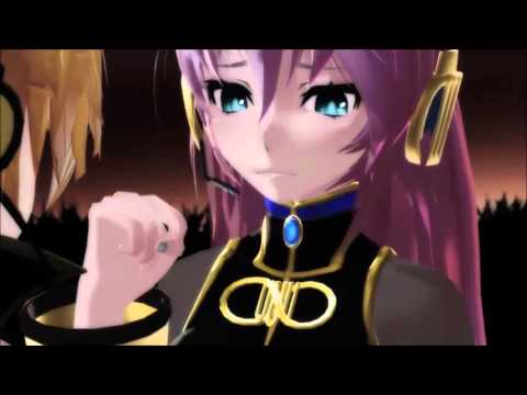 MMD -vampire len bite luka (incompleto) - YouTube