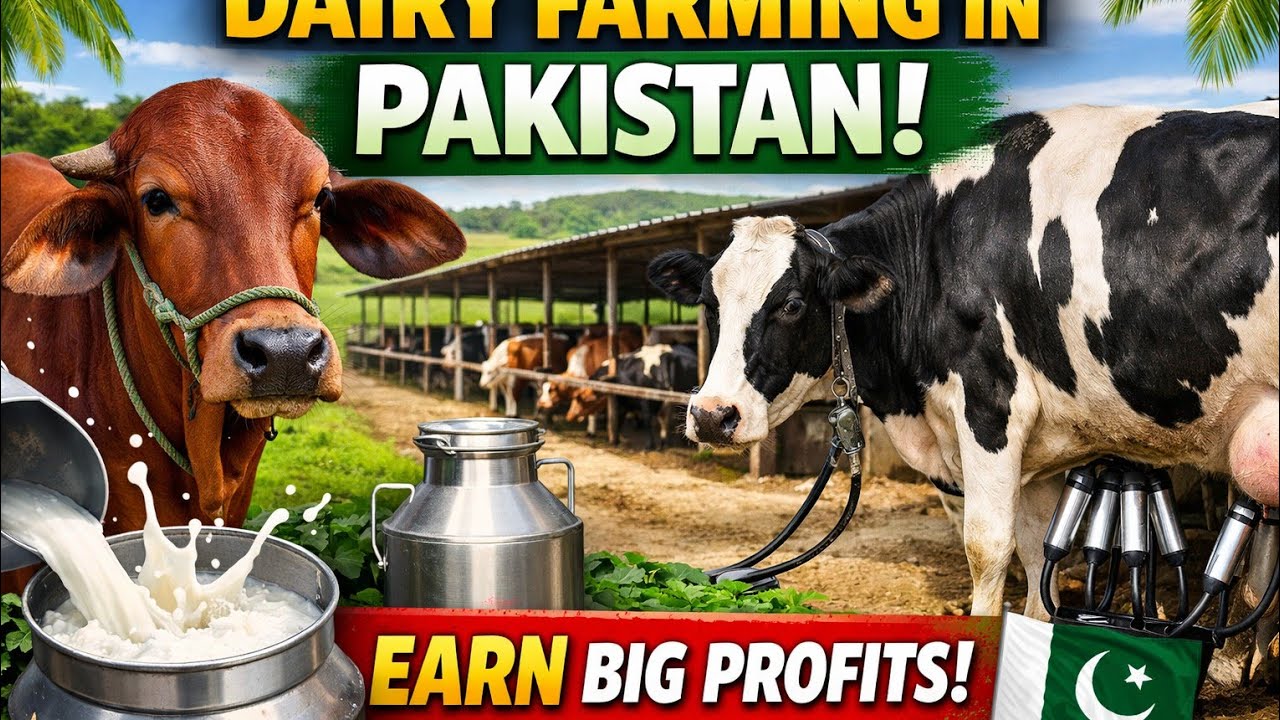 Cow Dairy Farming in Pakistan | Complete Guide - YouTube