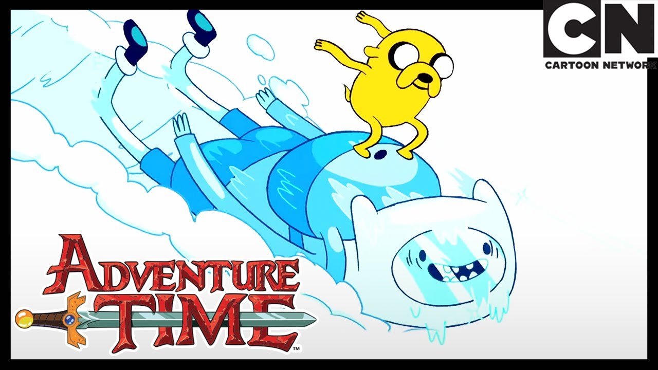 PLAYING IN THE SNOW | Adventure Time HOLIDAYS | Cartoon Network - YouTube